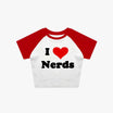 2000s I Love Nerds Crop Top – Kultur and Co